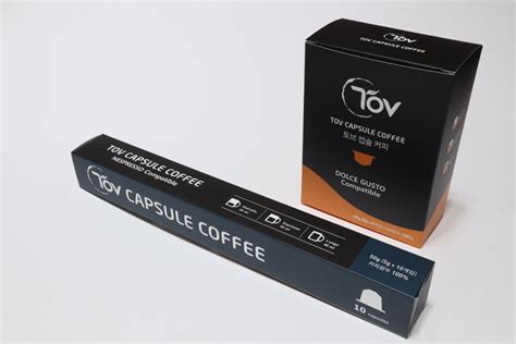 칼라인쇄 041 캡슐커피 포장 박스 선진패키지