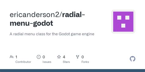 Github Ericanderson2radial Menu Godot A Radial Menu Class For The Godot Game Engine