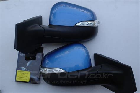 마티즈크리에이티브 Led턴시그널 전동접이사이드미러락폴딩 설치셋트 사이드미러 수리 개조 국내판매 1위 카덴