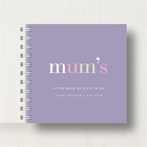 Personalised Mums Small Notebook By Designed