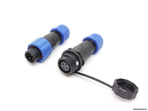 Разъем водонепроницаемый SD13 на 4 pin (IP-68) купить ЧП Tracker