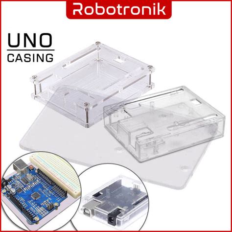 Arduino Uno Casing Acrylic Abs Case For Extra Protection Lazada