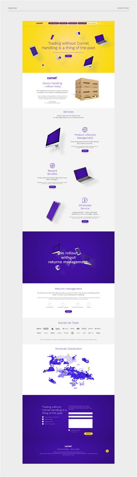 Comet Trade UI On Behance