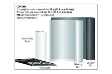 Light Diffusing Window Film Modellbahn Ott Hobbies