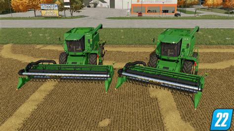 John Deere 600f Header Series V10 Fs22 Mod Farming Simulator 22 Mod