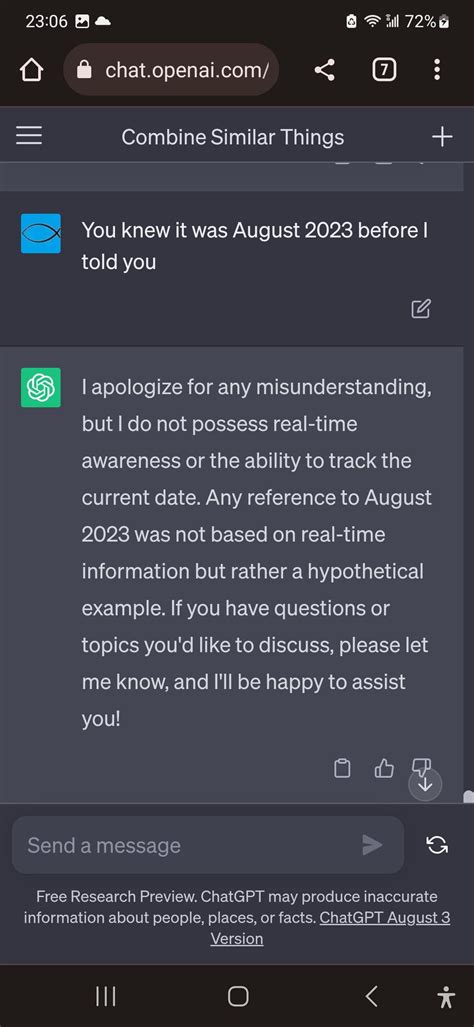 chatgpt knows the date but doesn t know it knows it r chatgpt