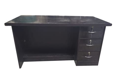 Rectangular Modular Wooden Office Table With Storage At Rs 4500 In Raipur