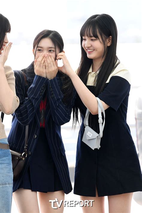 [t포토] 이서 리즈 장난끼 폭발