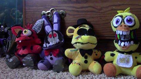 Fnaf Custom Plush Showcase Withered Golden Freddy Youtube