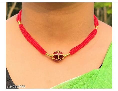 Copper Red Assamese Traditional Jewellery Axomia Gohona Set At ₹ 350set In Guwahati