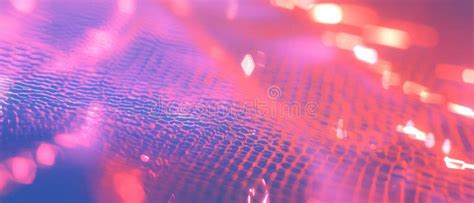 Abstract Representation Of Hexagonal Grid With Digital Network Elements