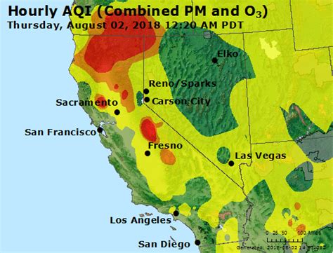 Air Quality Unhealthy For Sensitive Groups August 2 2018 Tcapcd