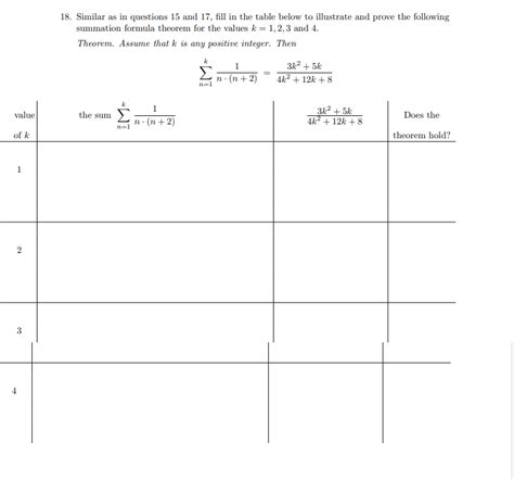 Solved 18 Similar As In Questions 15 And 17 Fill In The Chegg Com