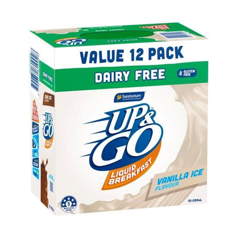 Buy Sanitarium Upandgo Liquid Breakfast Fridge Pack Dairy Free Vanilla