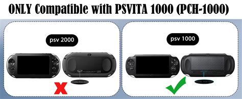 Jdgpokoo 10 In 1 Accessories Kit For Ps Vita 1000 Carrying