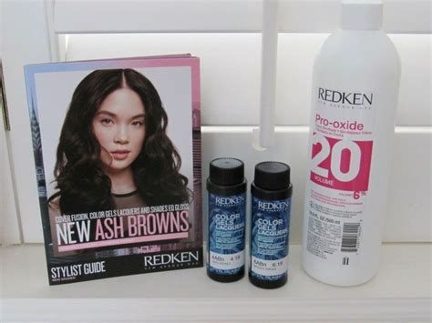 Redken Shades Eq Color Gels Fusionnew Ash Brown Stylist Guide Book