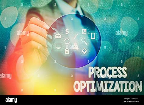 Writing Note Showing Process Optimization Business Concept For Improve