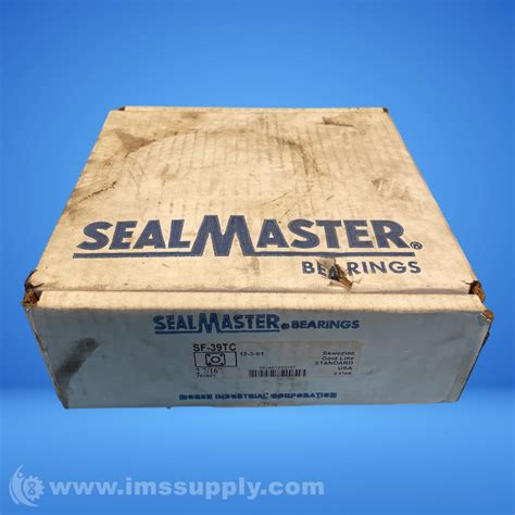 Sealmaster Sf 39tc Four Bolt Flange Ball Bearing Ims Supply