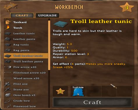 How To Make Troll Hide Armor In Valheim Pro Game Guides