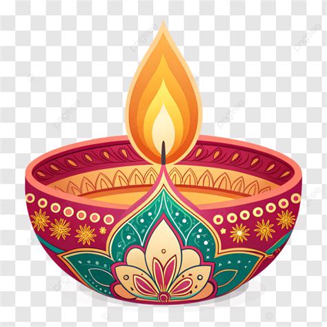 축제 디 왈리 디야 램프 클립 아트 화려한 전통 디왈리 디야 축제 전통 Png 일러스트 및 이미지 에 대한 무료 다운로드 Pngtree
