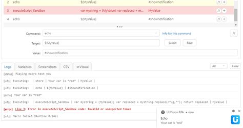 I Need Help With Importing From Csv Outputs Double Quotes Uivision Uivision Ai And Ocr