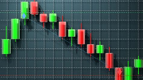 다크 블루 배경에 주식 시장 3d 렌더링의 비즈니스 촛불 스틱 그래프 차트 3차원 형태에 대한 스톡 사진 및 기타 이미지 3차원 형태 그래프 증권 시장과 거래소