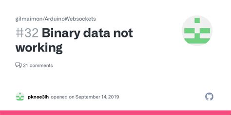 binary data not working · issue 32 · gilmaimon arduinowebsockets · github