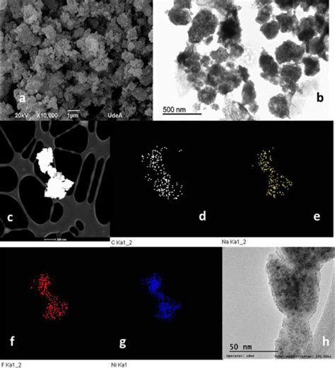 Micrographs of NNF C pristine a SEM at 10Kx 1µm b TEM at 20Kx Download Scientific