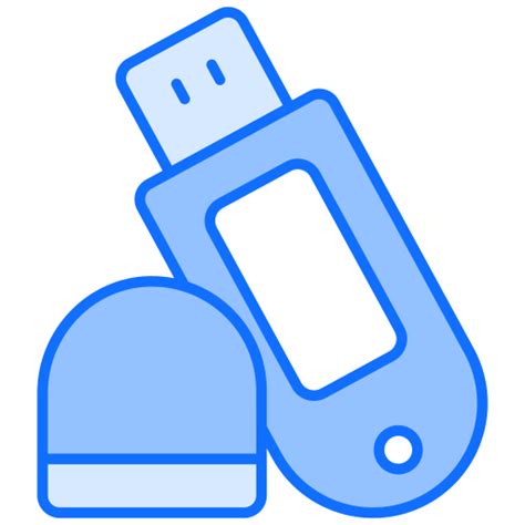 Usb Generic Blue Icon