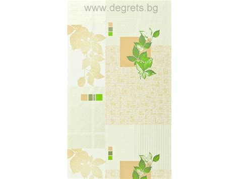 ᐉ Тапет винил Силва зелен — Дегрец