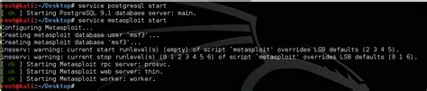 Fixed Metasploit Problem Database Not Connected In Kali Linux Sitakom