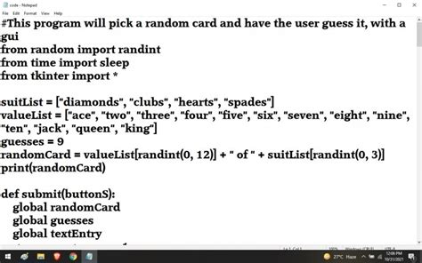 Python Program To Basic Cardd Using Python Tkinter Kashipara