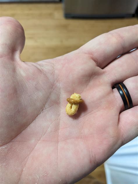 One Of My Cheerios Was Squeezed Inside Another R Mildlyinteresting