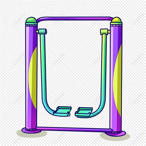 만화 야외 운동기구 Png 일러스트 무료 다운로드 Lovepik