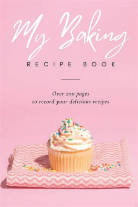My Baking Recipe Book And Recipe Journal A Diy Blank Recipe Book