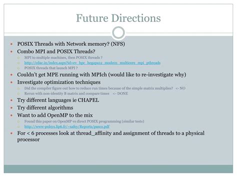 PPT MPI Vs POSIX Threads PowerPoint Presentation Free Download ID 3754396