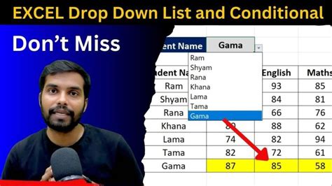 Anup Singh On Linkedin Master Excel Conditional Formatting And Drop Down Lists Made Easy