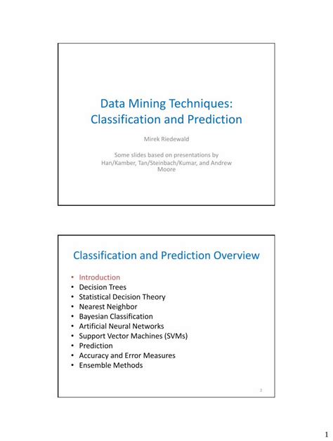 Pdf Data Mining Techniques Classification And Mining Techniques