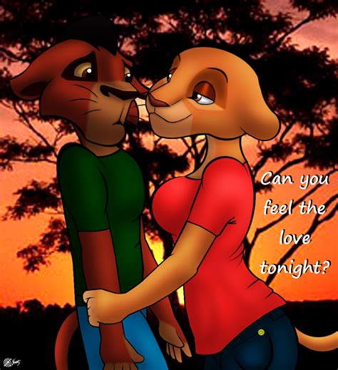 Kovu And Kiara By Jeatz