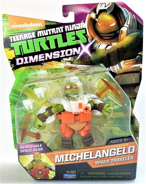 Teenage Mutant Ninja Turtles Dimension X Space Traveler Michelangelo
