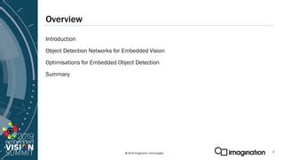 Object Detection For Embedded Markets A Presentation From Imagination Technologies PPT