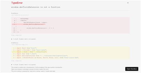 React Chat Codesandbox