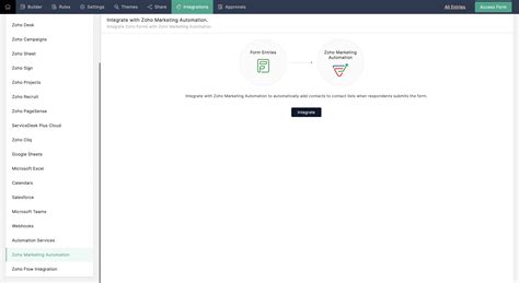 Zoho Marketing Automation