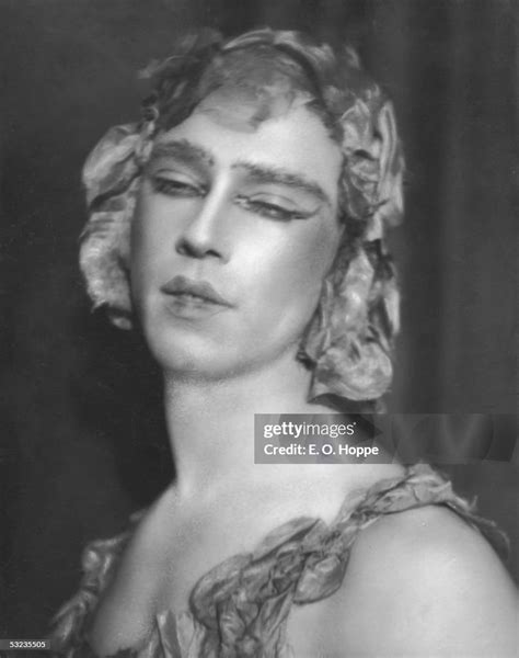 Russian Ballet Dancer Vaslav Nijinsky In Le Spectre De La Rose