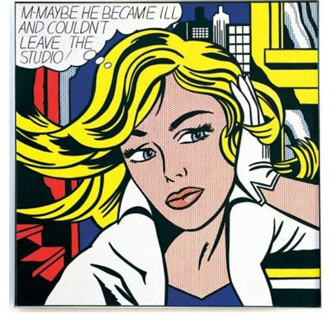 팝아트 천재작가 로이 리히텐슈타인 워너비 작품 네이버 블로그