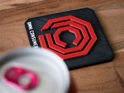 Ocp Omni Consumer Products Coaster By Clintmharris Download Free Stl Model