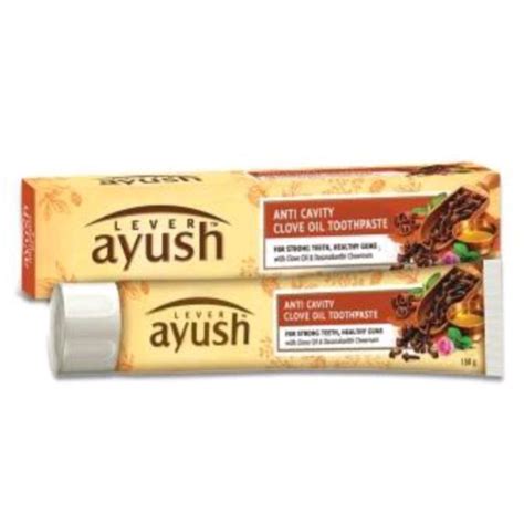 Lever Ayush Anti Cavity Clove Oil Toothpaste 50g Shopee Malaysia