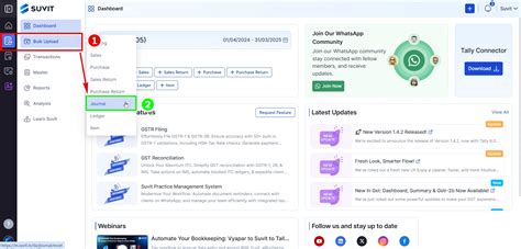 Uploading Journal Data Through An Excel Sheet