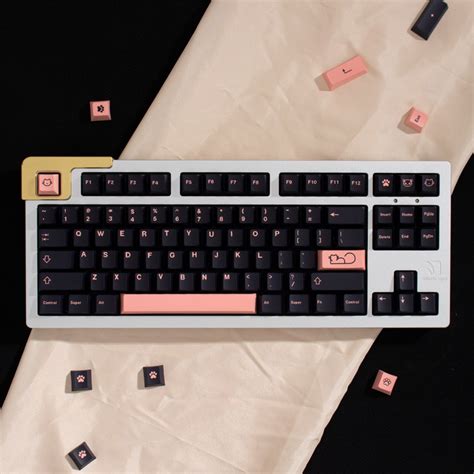 GMK PONO 130 Keys Cherry Profile PBT Keycap DYE SUB English Custom Personality Keycaps For