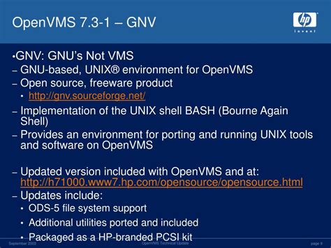 Ppt Porting Open Source To Openvms Powerpoint Presentation Free